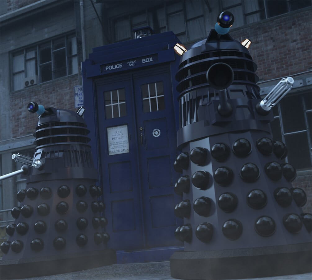 EXTERMINATE! EXTERMINAAAAAATE!! 3D Render by phantom11