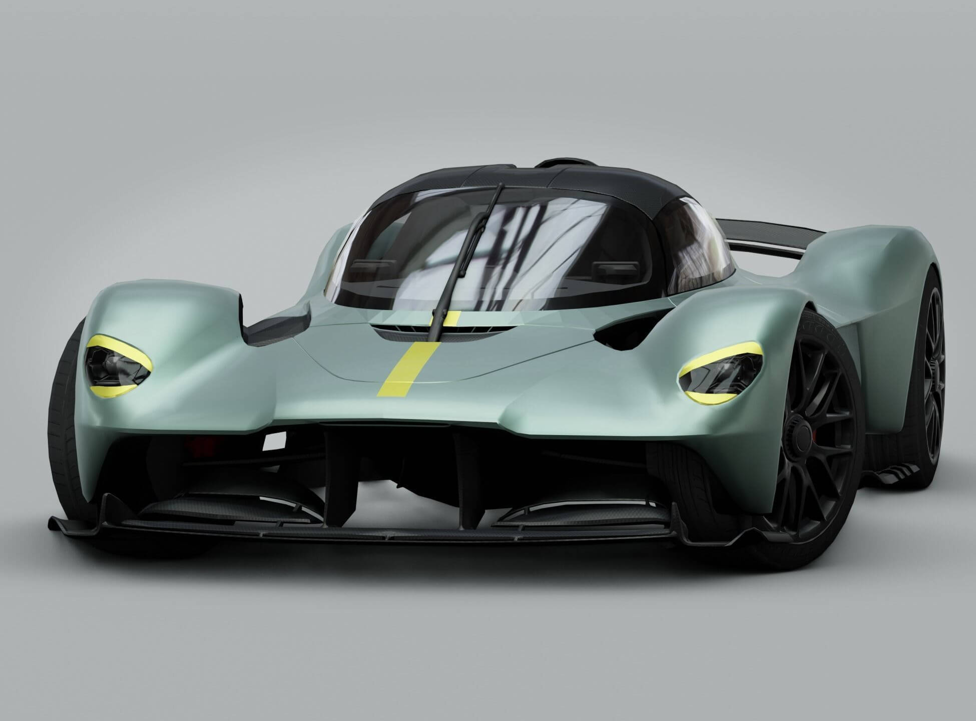 Aston Martin Valkyrie - 3D Model by Phazan