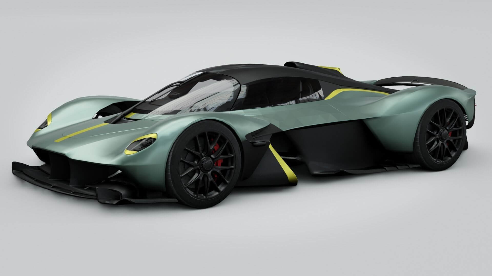 Aston Martin Valkyrie - 3D Model by Phazan