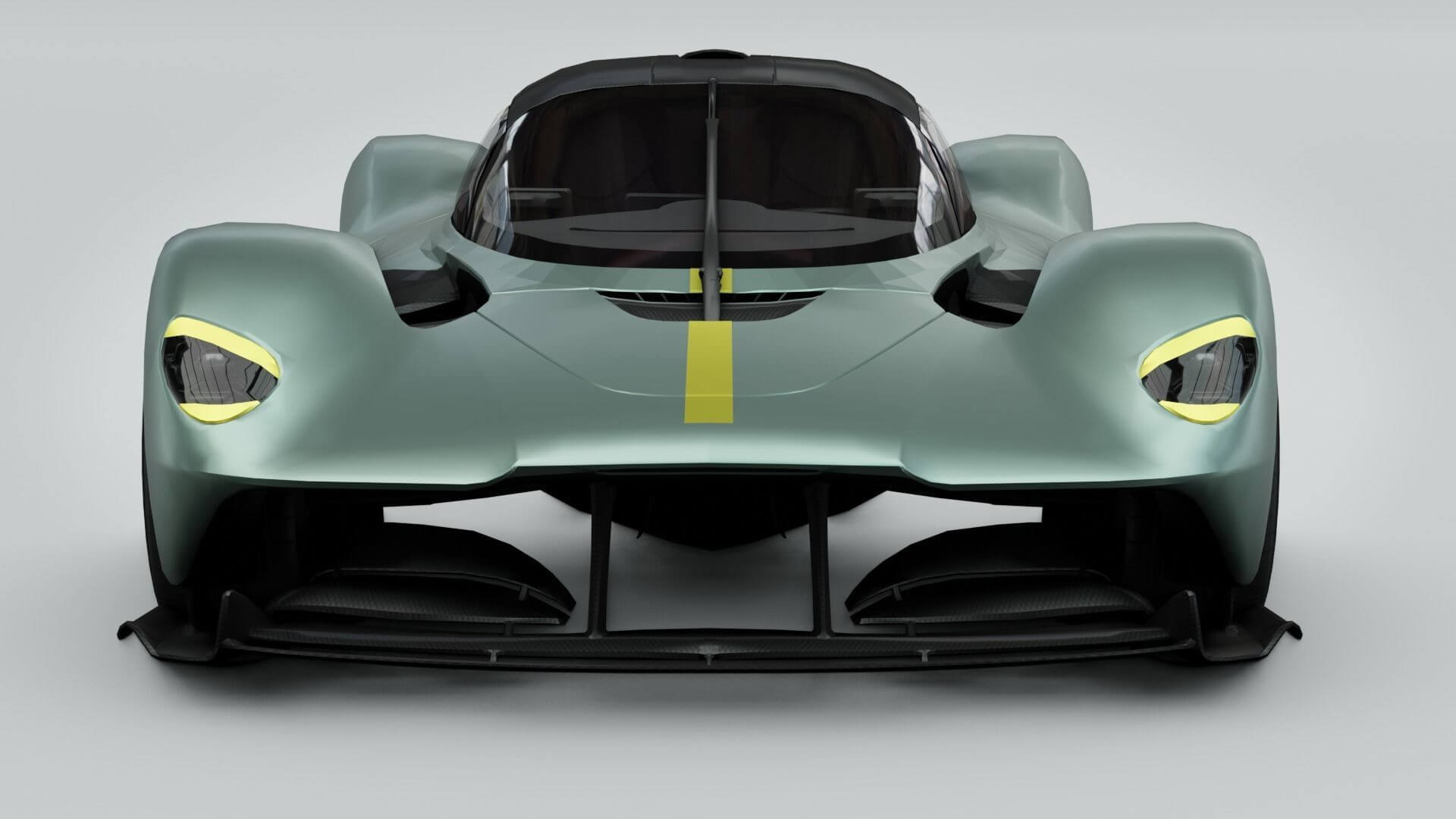 Aston Martin Valkyrie - 3D Model by Phazan