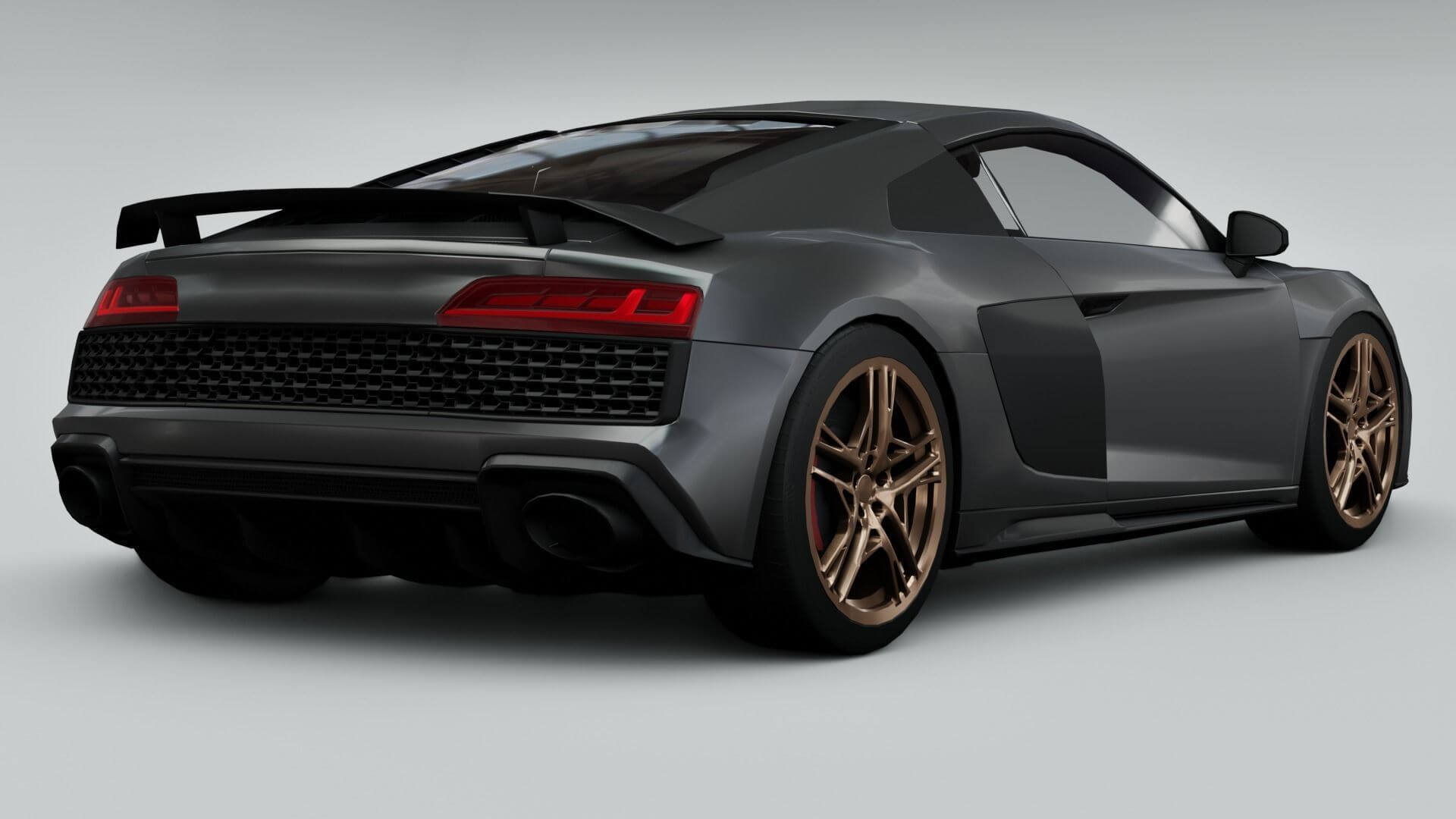 Audi R8 V10 2023 - 3D Model by Phazan