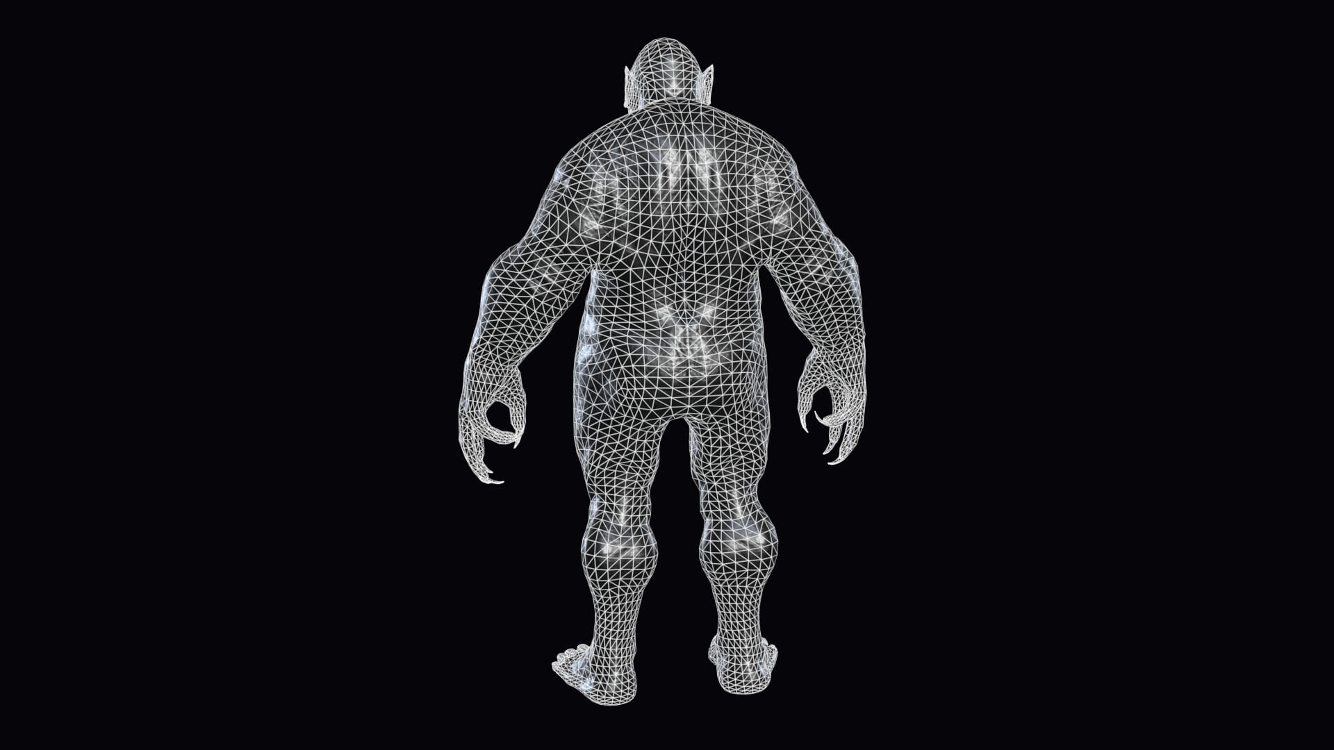 Big Cyclops Monster - 3D Model by Phazan