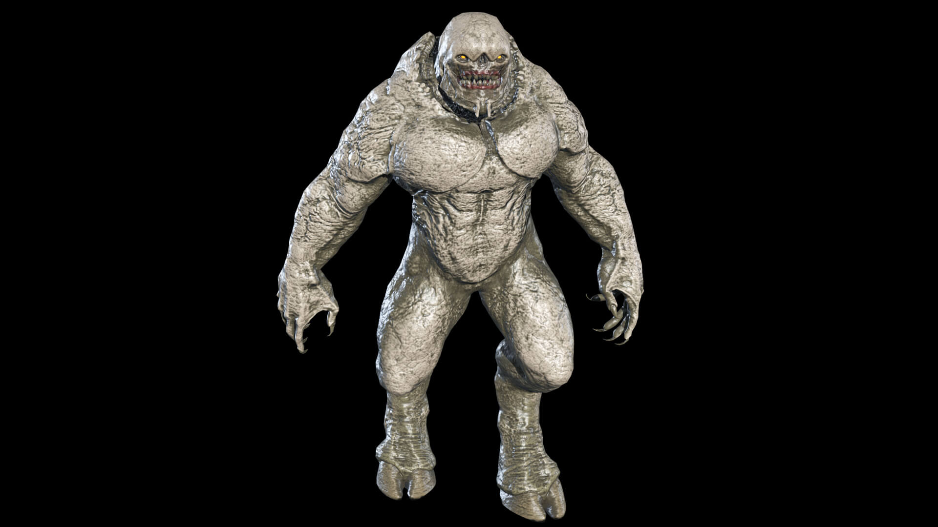 Big Demon 6 Monster - 3D Model by Phazan