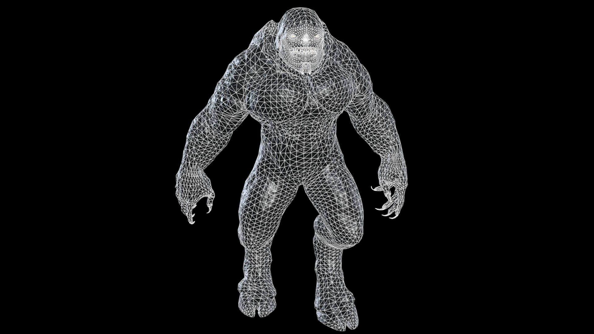 Big Demon 6 Monster - 3D Model by Phazan