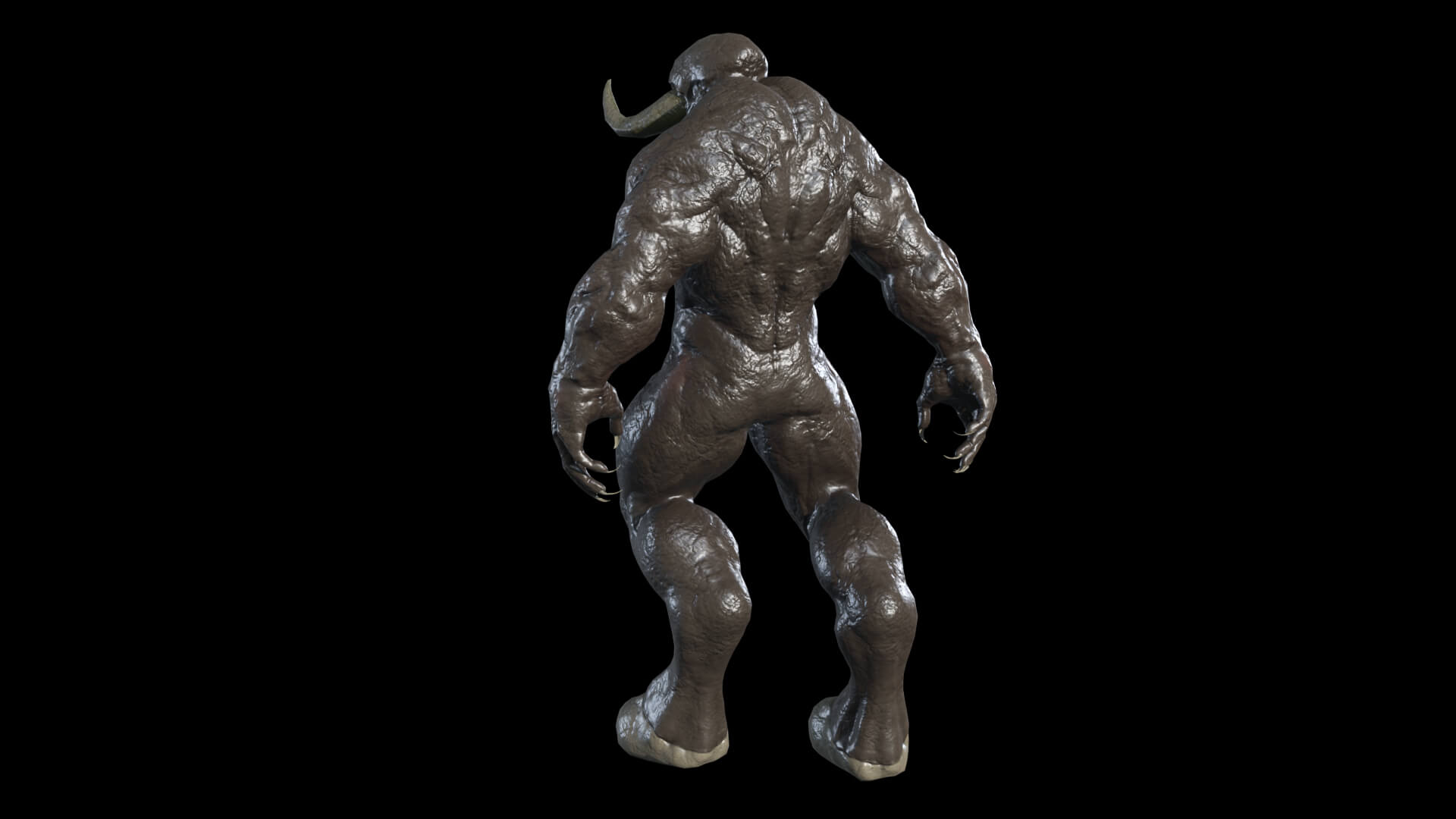 Big Demon 7 Monster - 3D Model by Phazan