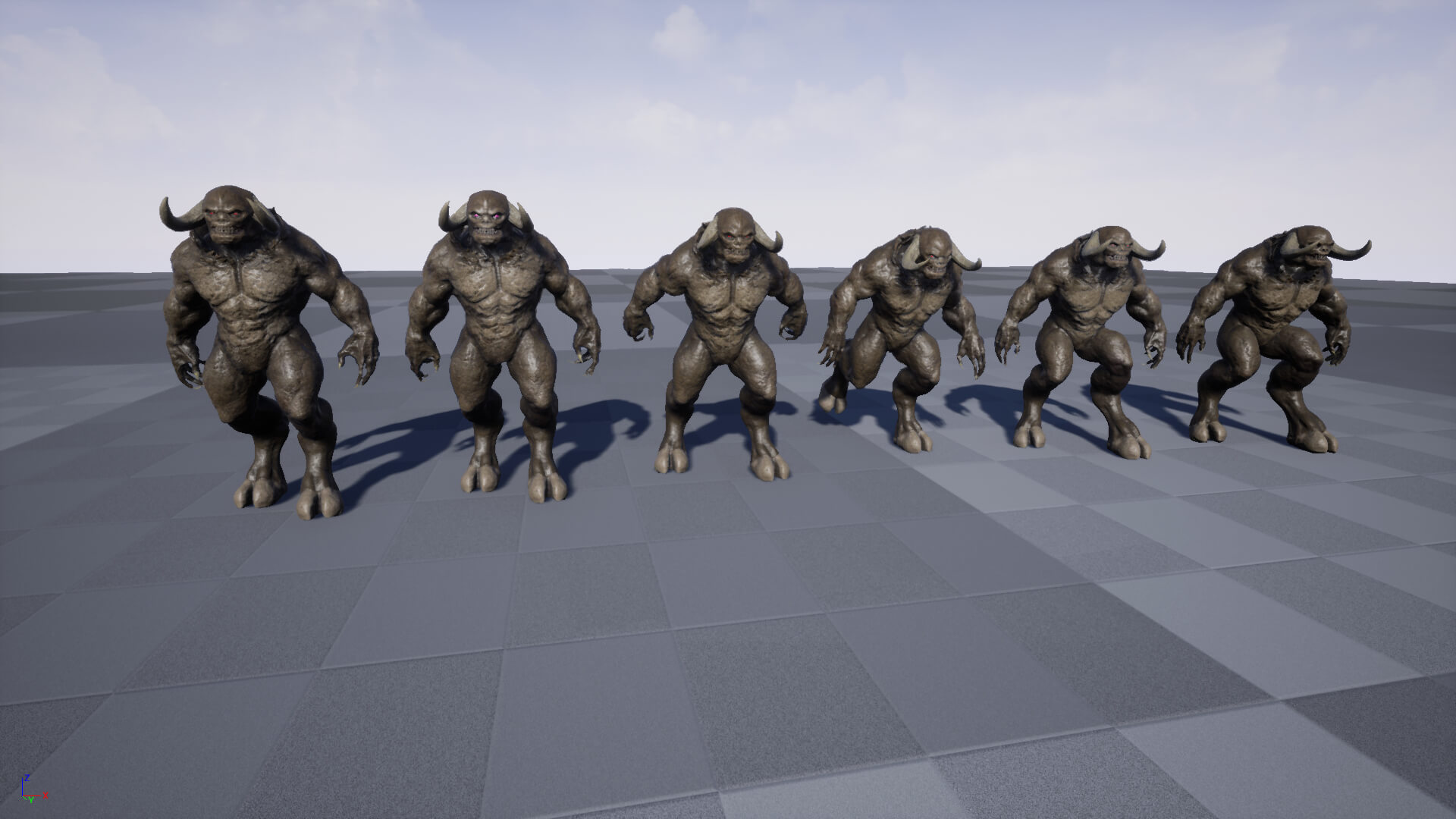 Big Demon 8 Monster - 3D Model by Phazan