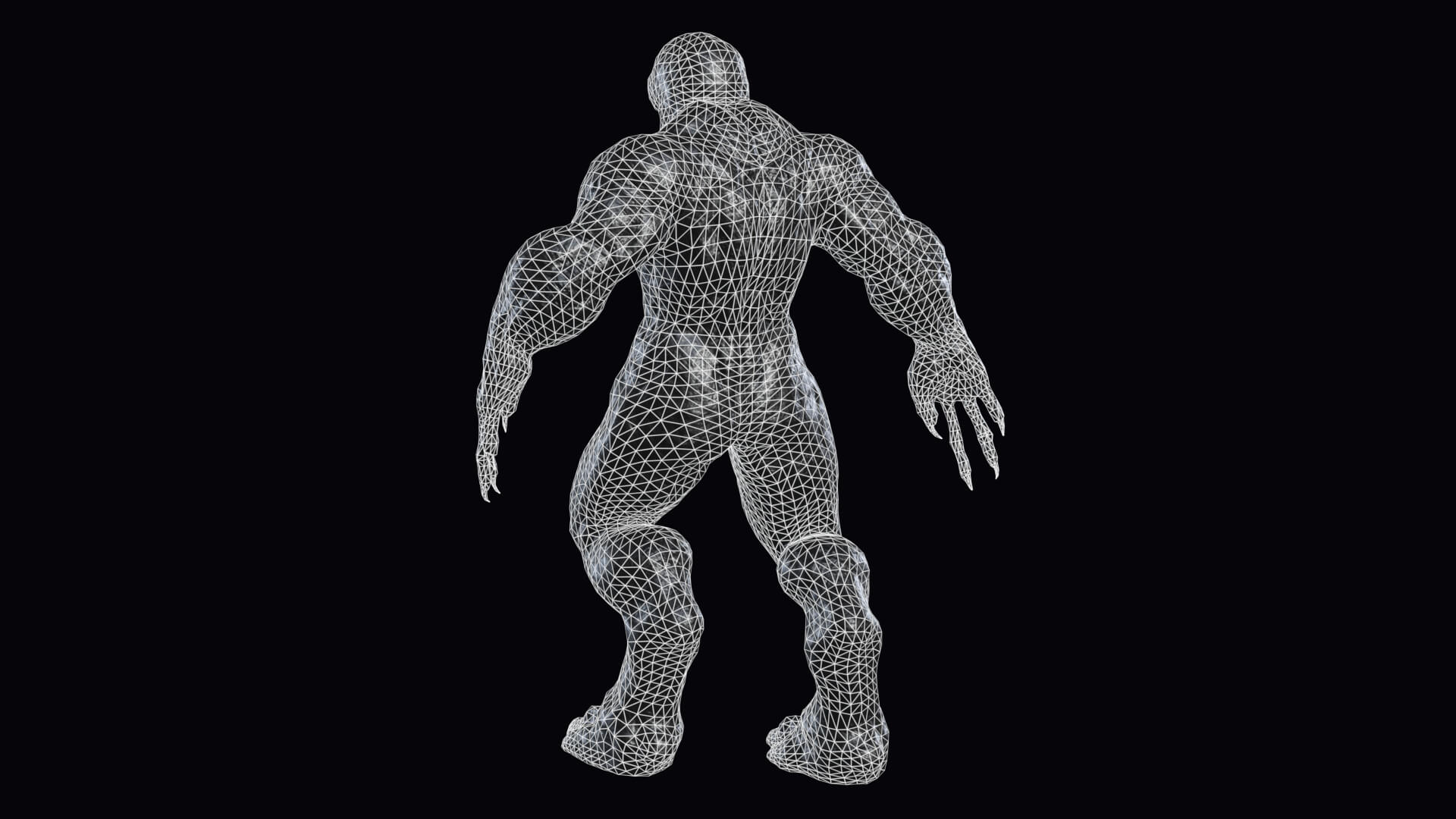 Big Demon 4 Monster - 3D Model by Phazan