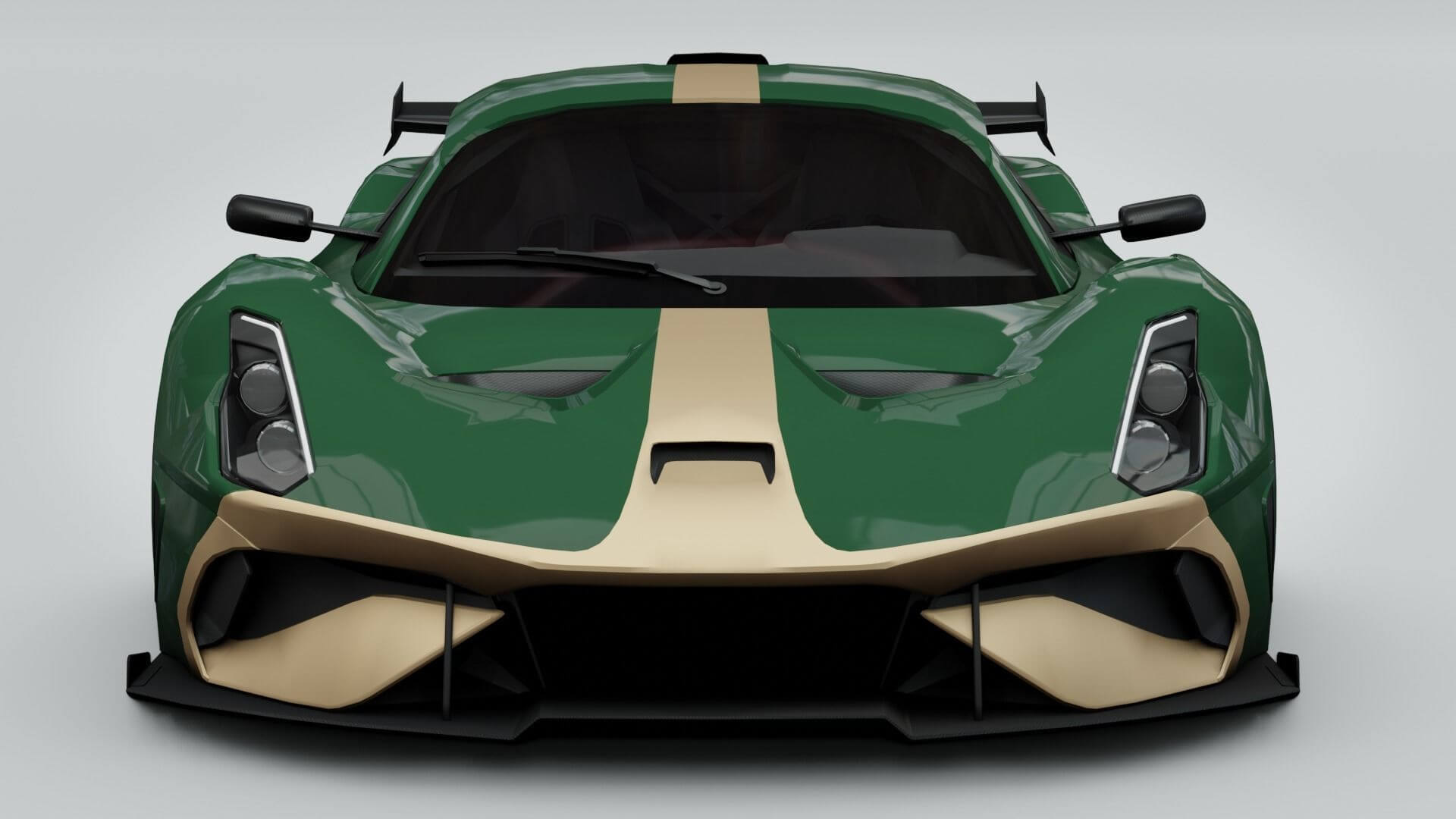 Brabham BT62 R - 3D Model by Phazan