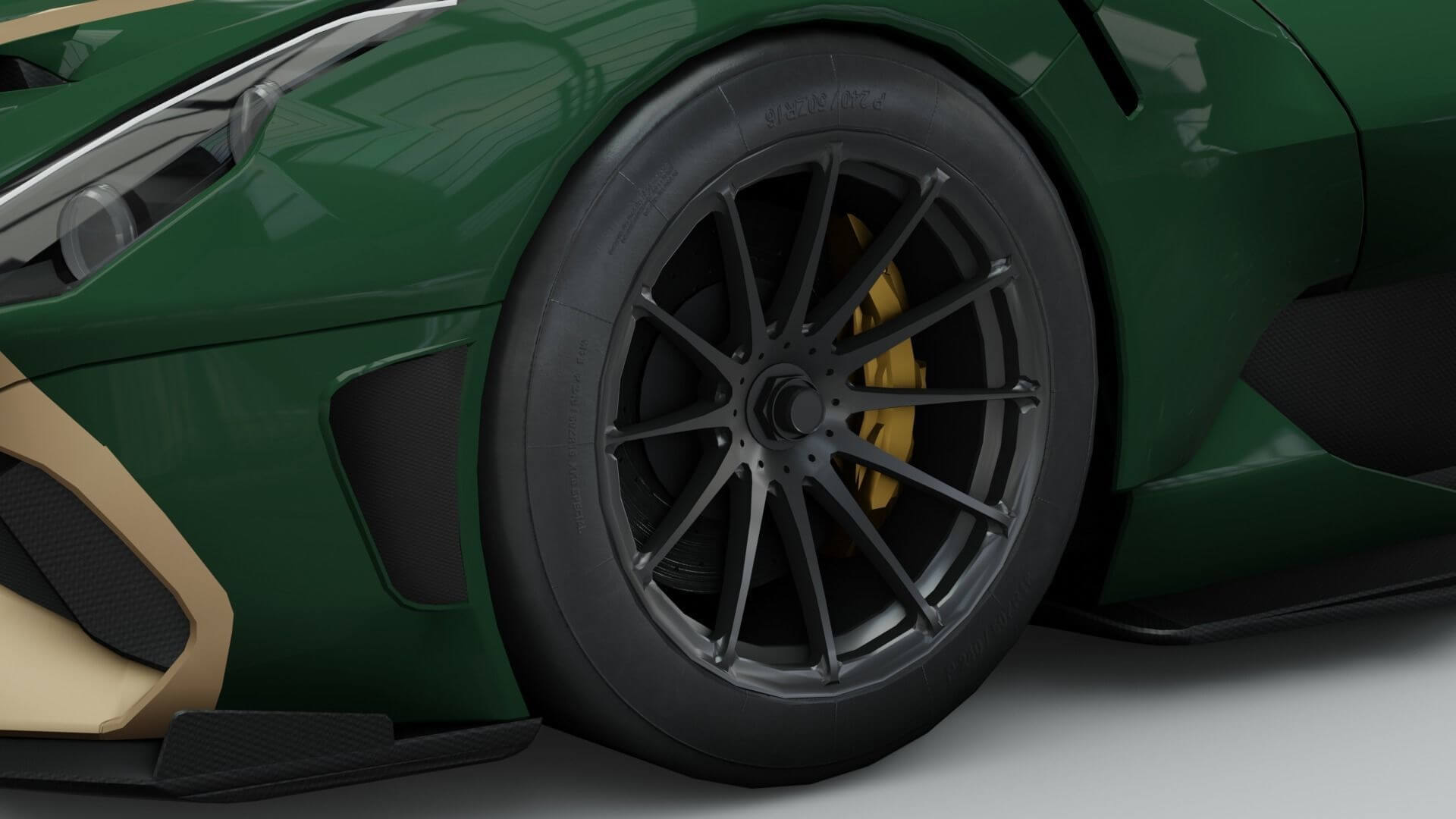 Brabham BT62 R - 3D Model by Phazan