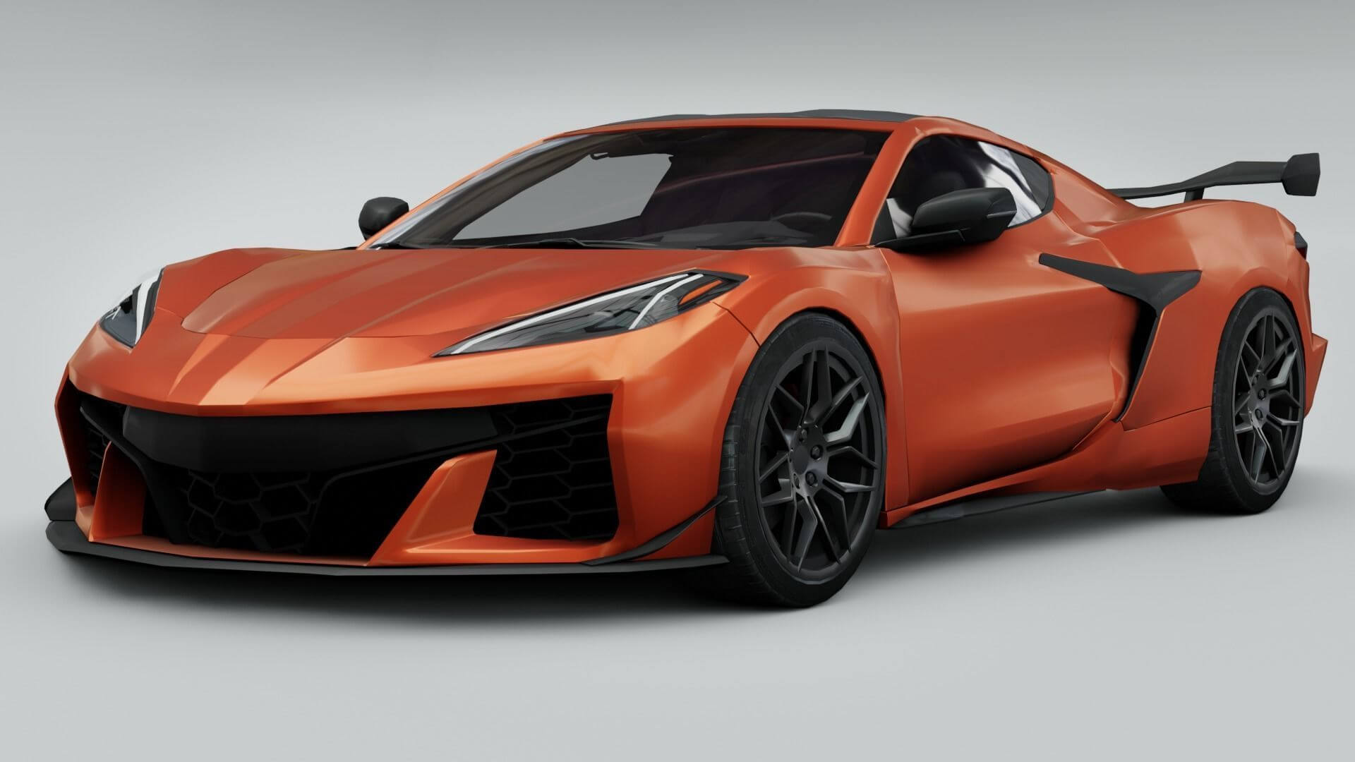 Chevrolet Corvette Z06 - 3D Model by Phazan