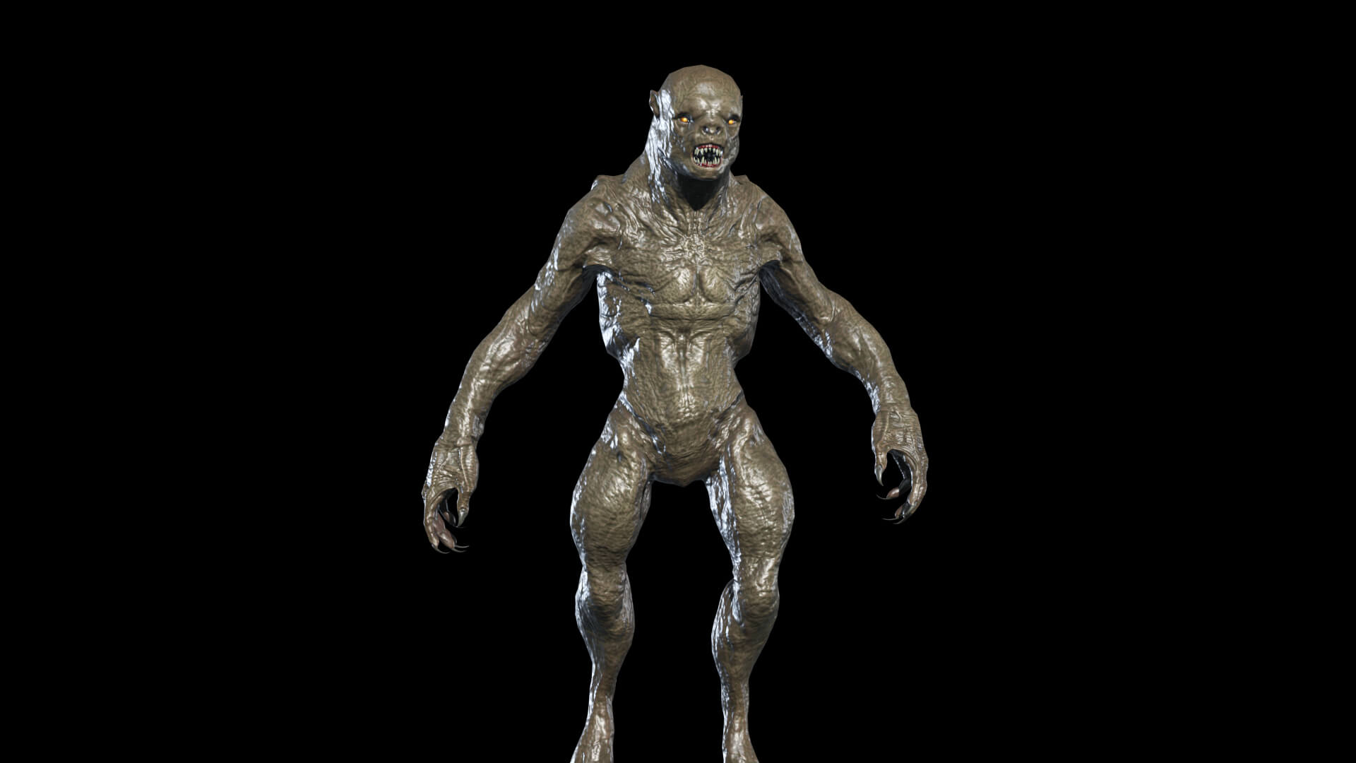 Chupacabra Monster - 3D Model by Phazan