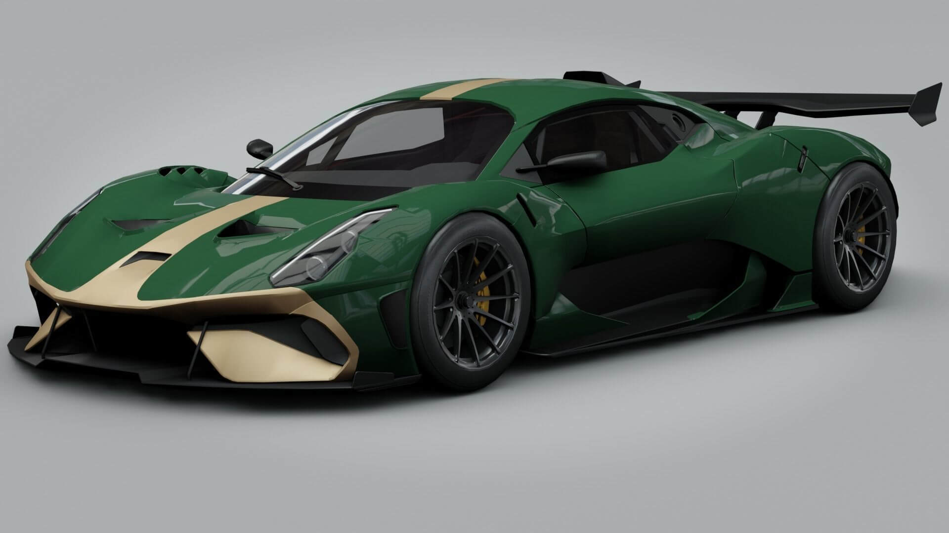 Collection 9 Sports Cars Vol.1 - 3D Model by Phazan