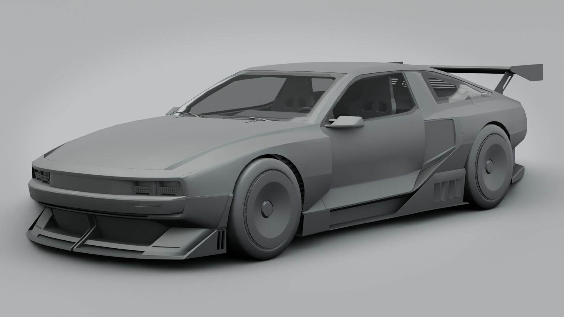 Collection 5 Coupe Cars - 3D Model by Phazan