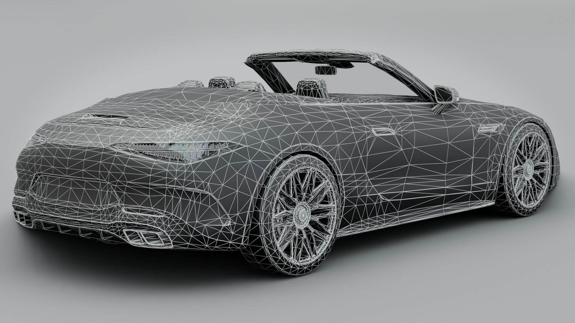 Collection 5 Coupe Cars - 3D Model by Phazan