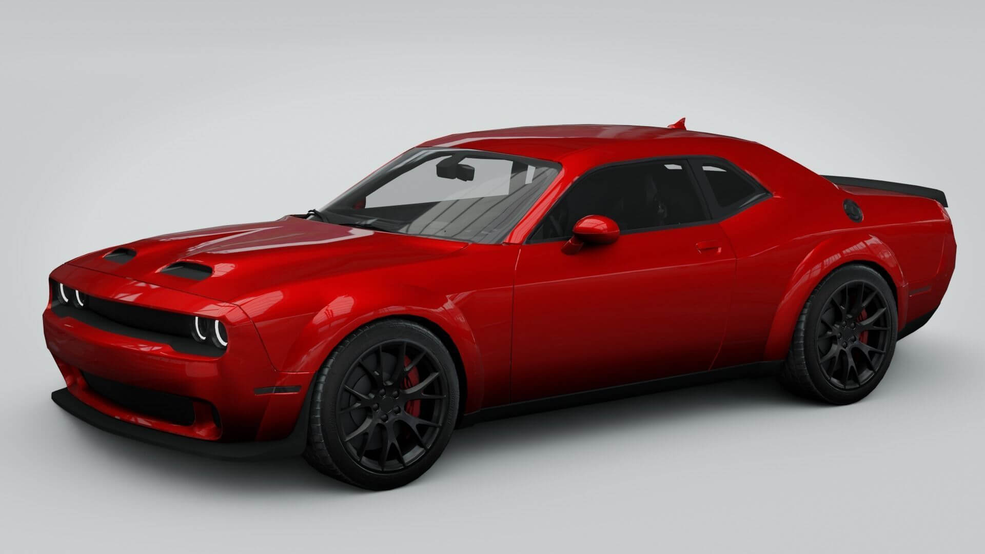 Collection 6 Muscle Cars - 3D Model by Phazan