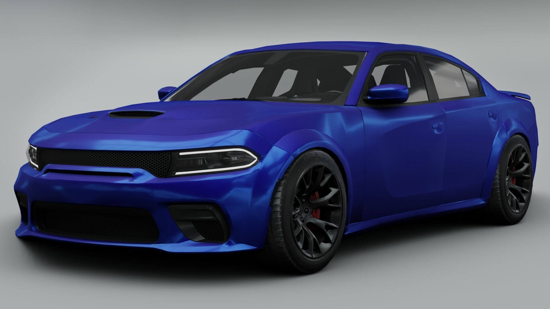 Collection 6 Muscle Cars - 3D Model by Phazan