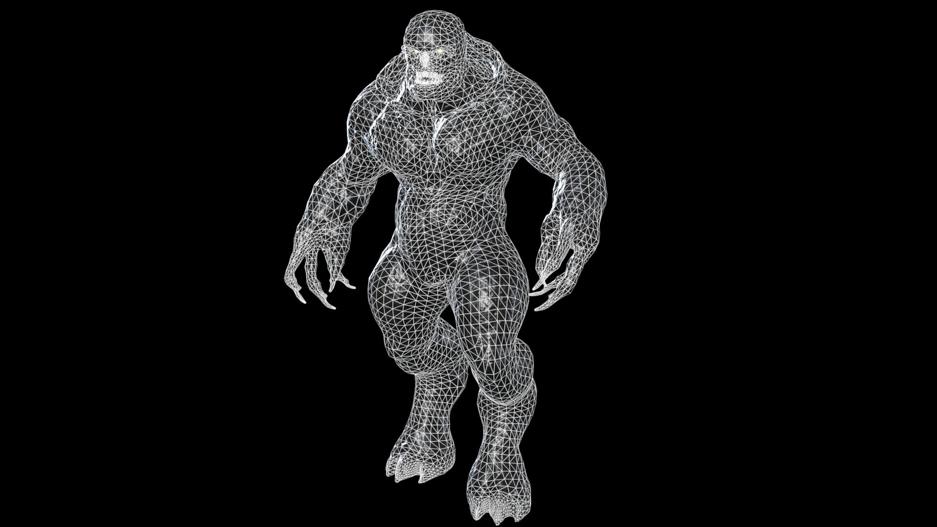 Demon Boss Monster - 3D Model by Phazan