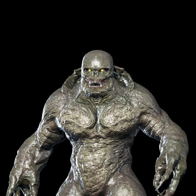 Demon Boss Monster - 3D Model by Phazan