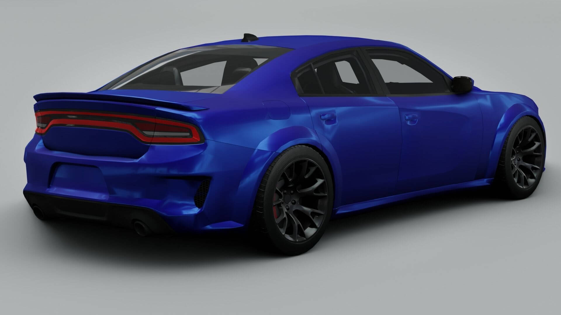 Dodge Charget SRT Hellcat - 3D Model by Phazan