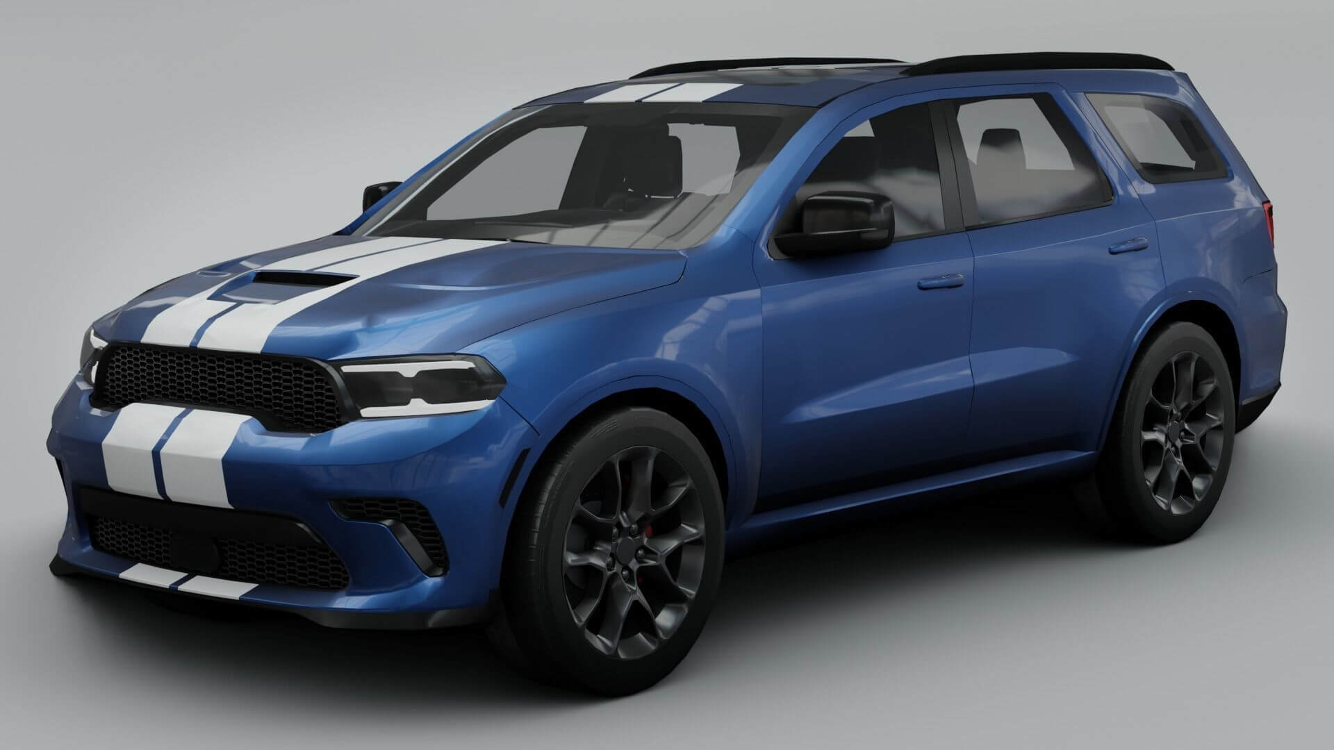 Dodge Durango SRT Hellcat 2022 - 3D Model by Phazan