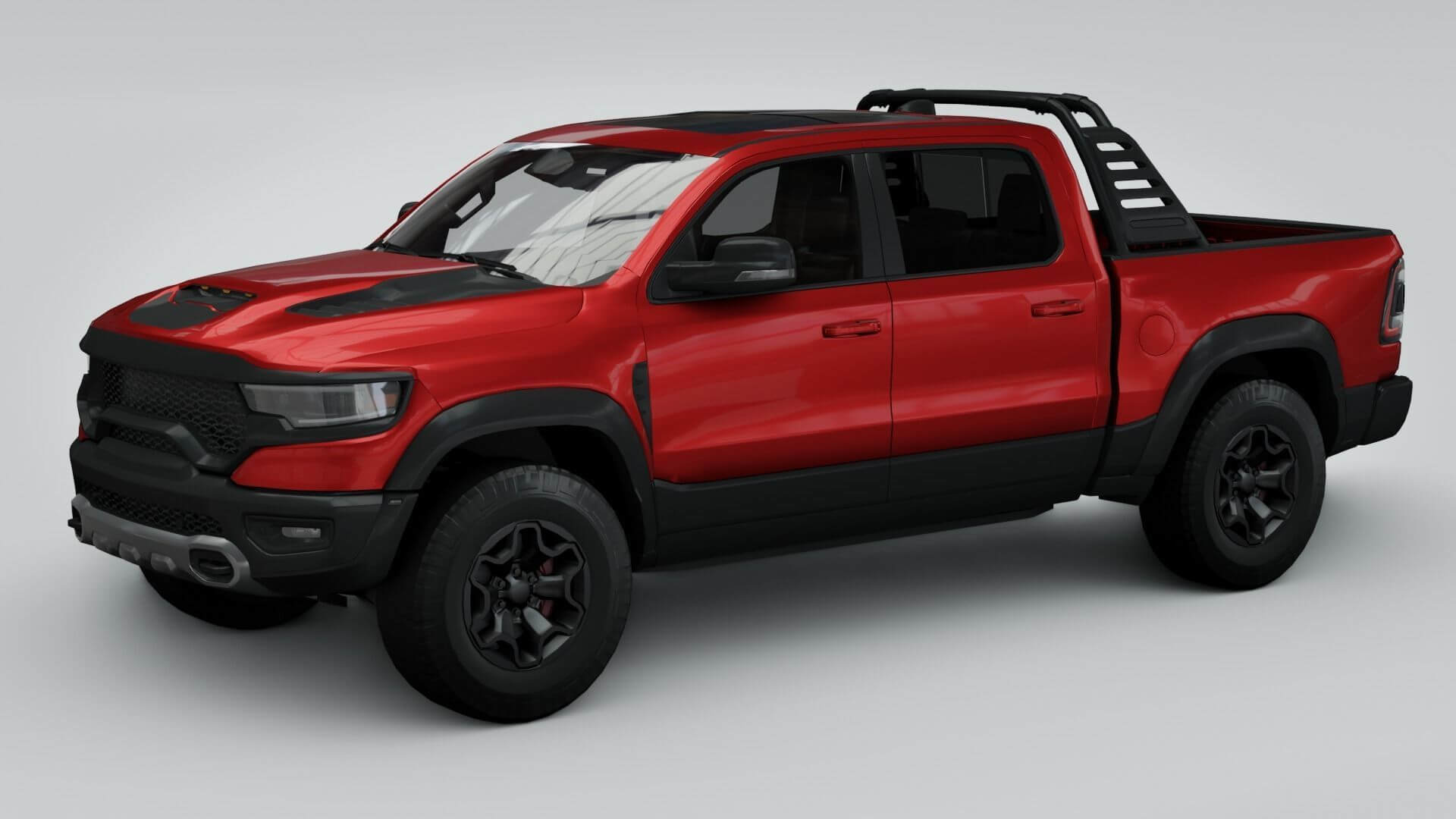 Dodge Ram 1500 TRX - 3D Model by Phazan