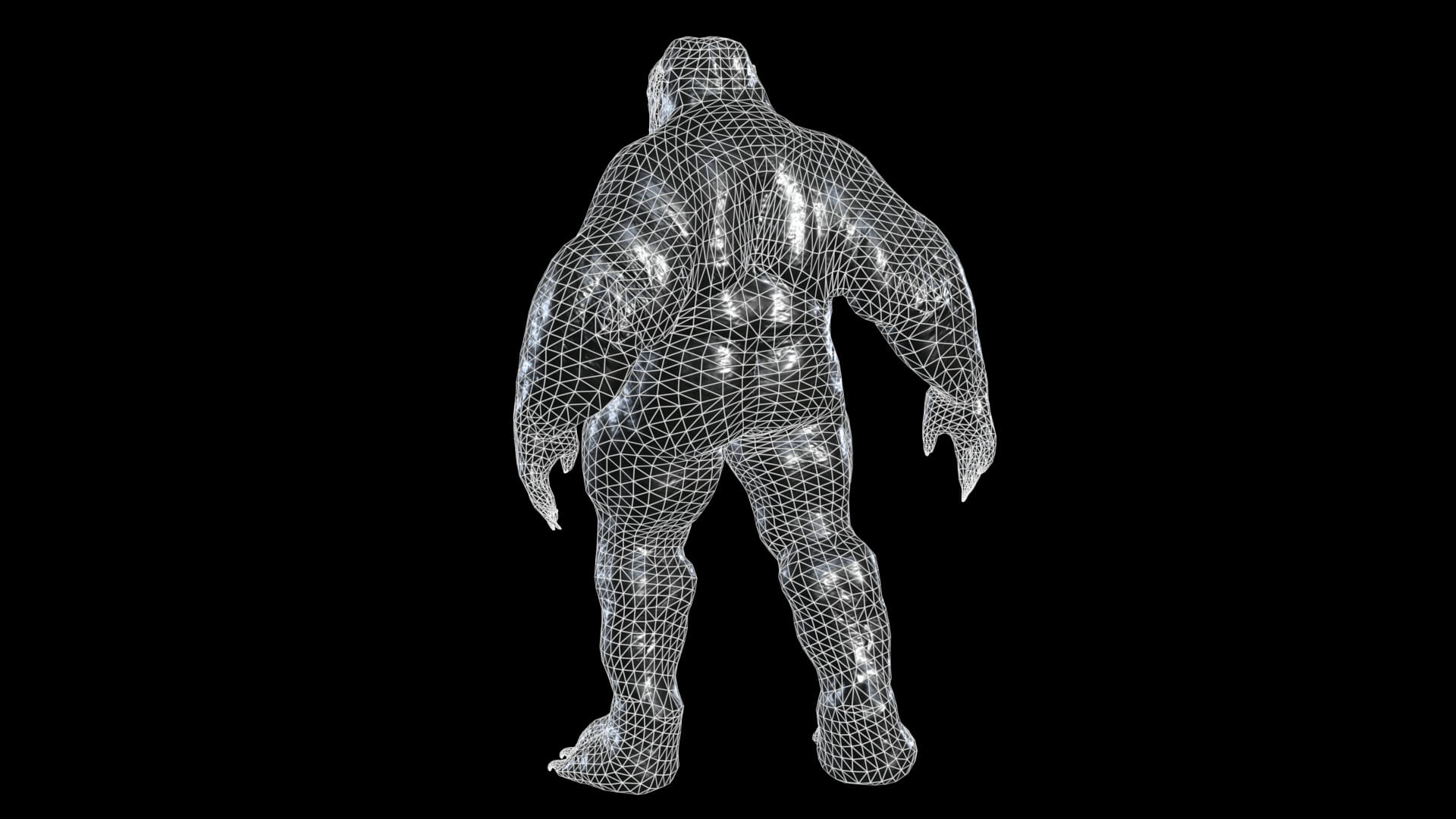 Fat Demon 1 Monster - 3D Model by Phazan