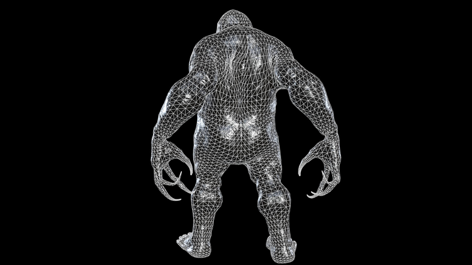 Fat Demon 5 Monster - 3D Model by Phazan