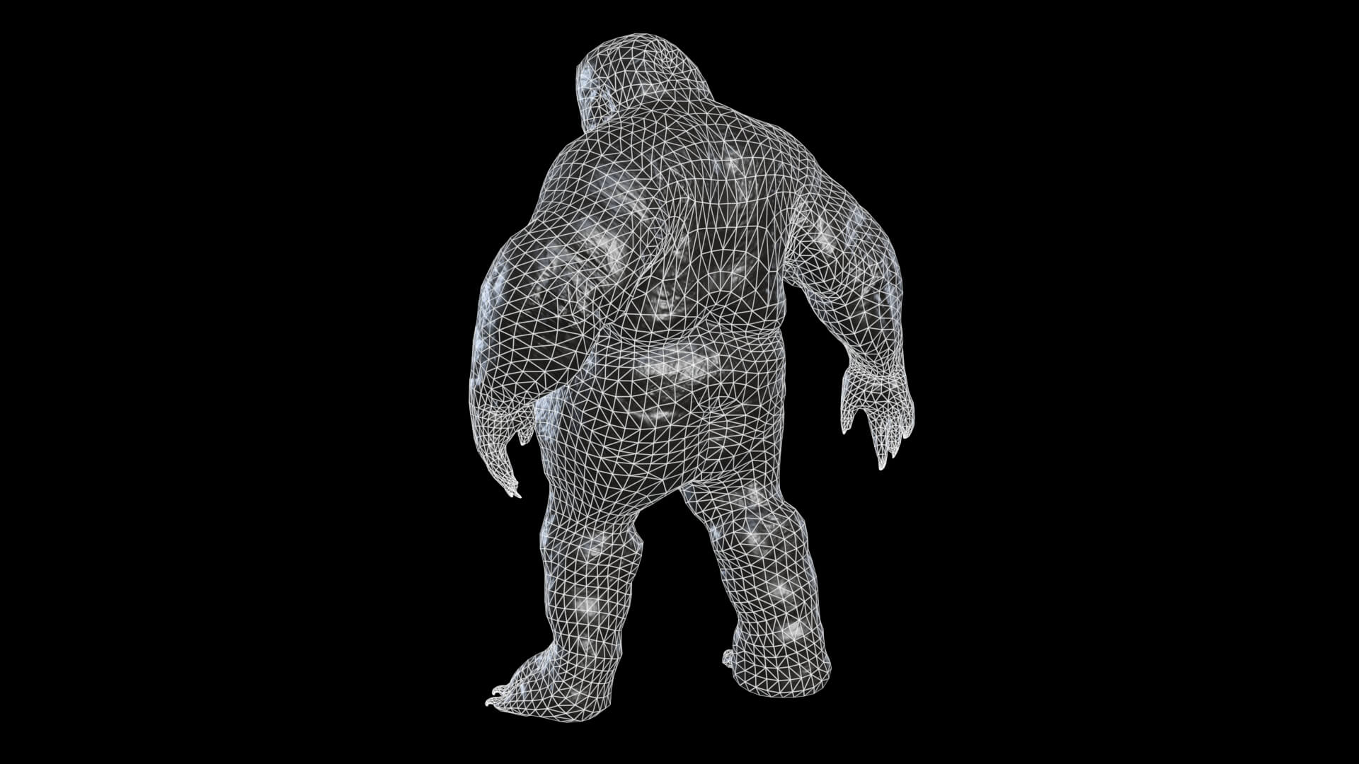 Fat Demon 6 Monster - 3D Model by Phazan