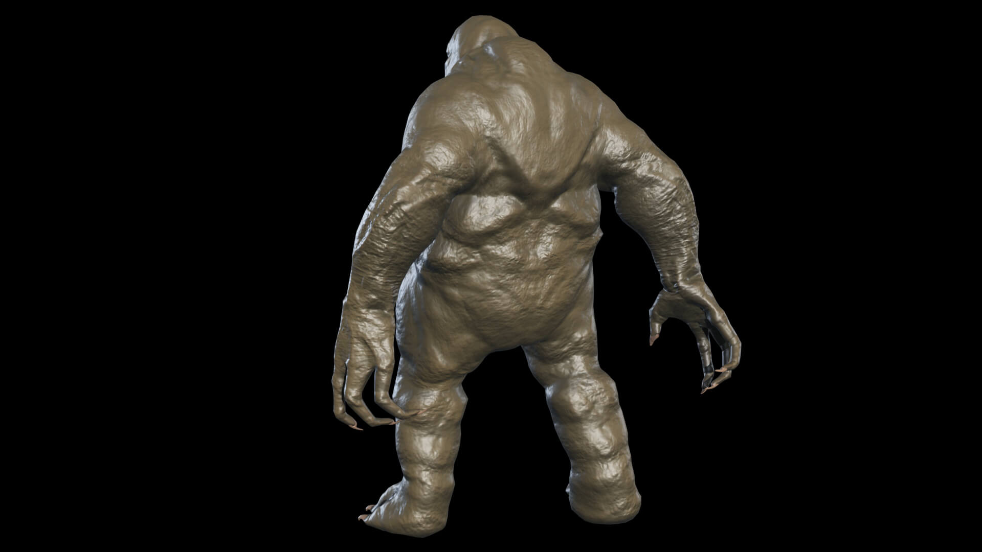 Fat Demon 7 Monster - 3D Model by Phazan