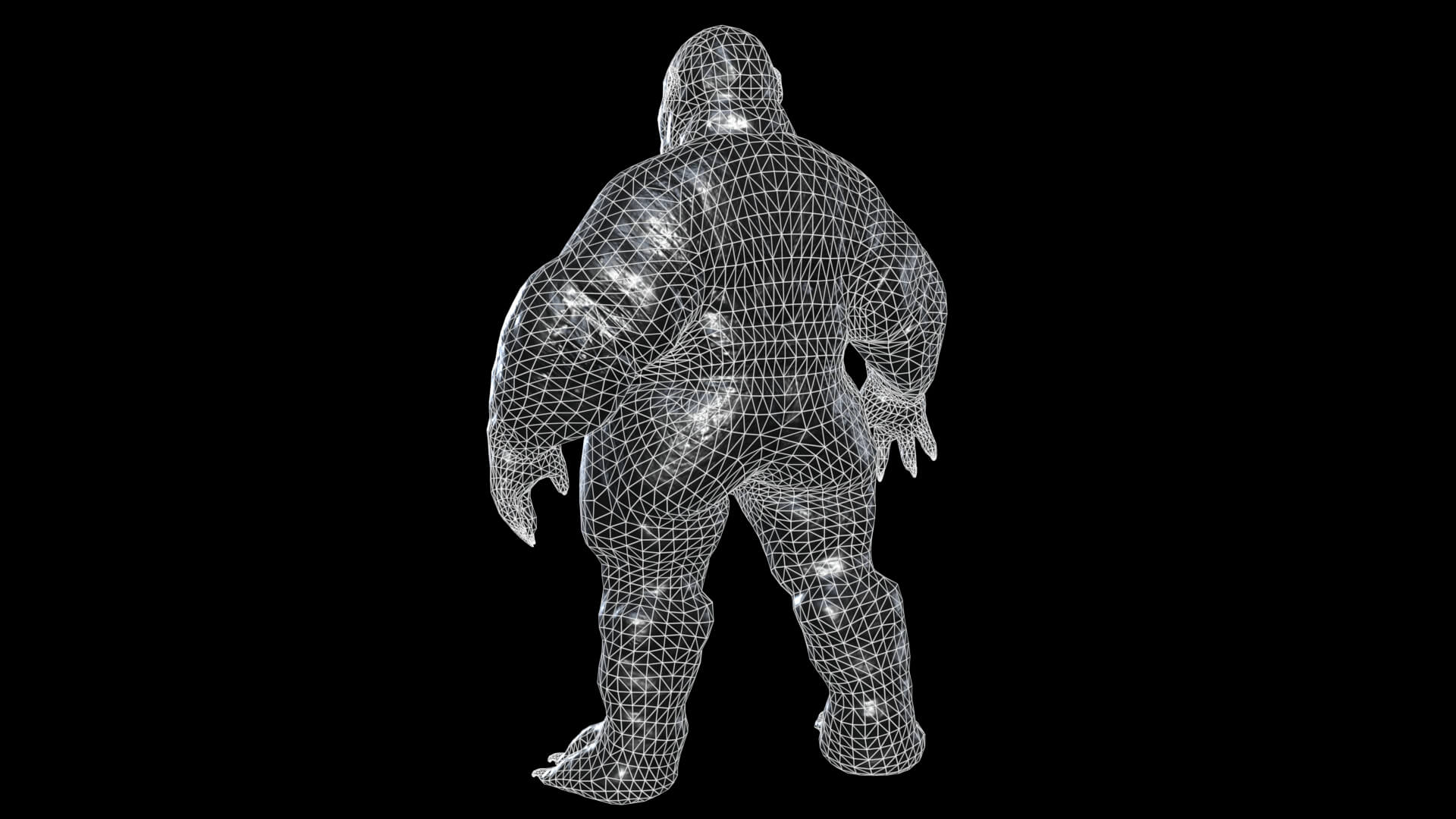 Fat Demon 2 Monster - 3D Model by Phazan