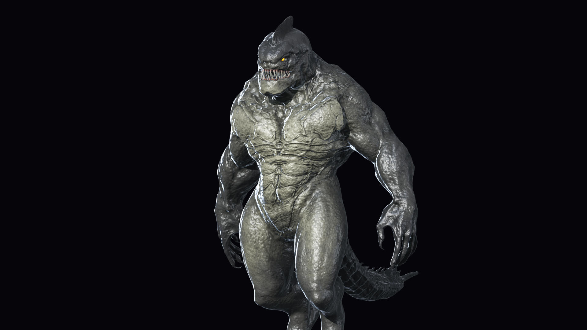 Fish Mutant 2 - 3D Model by Phazan