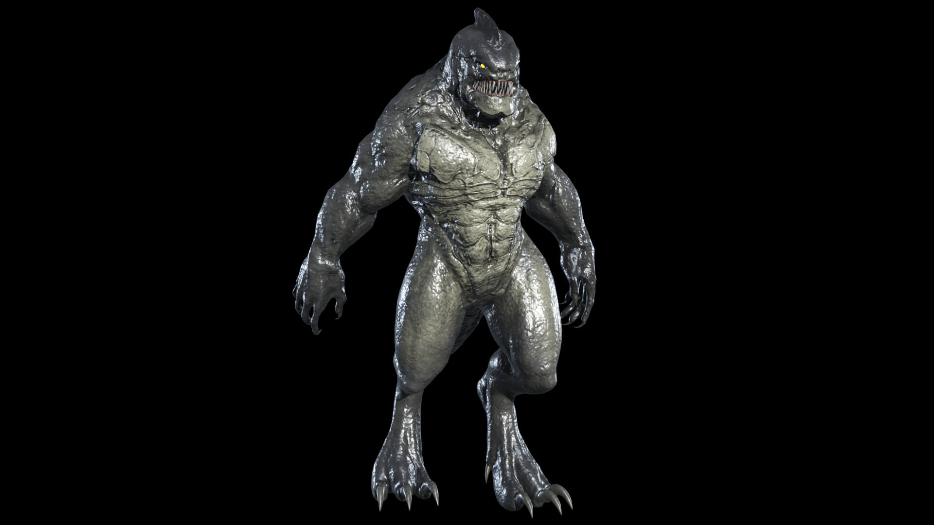 Fish Mutant 2 - 3D Model by Phazan