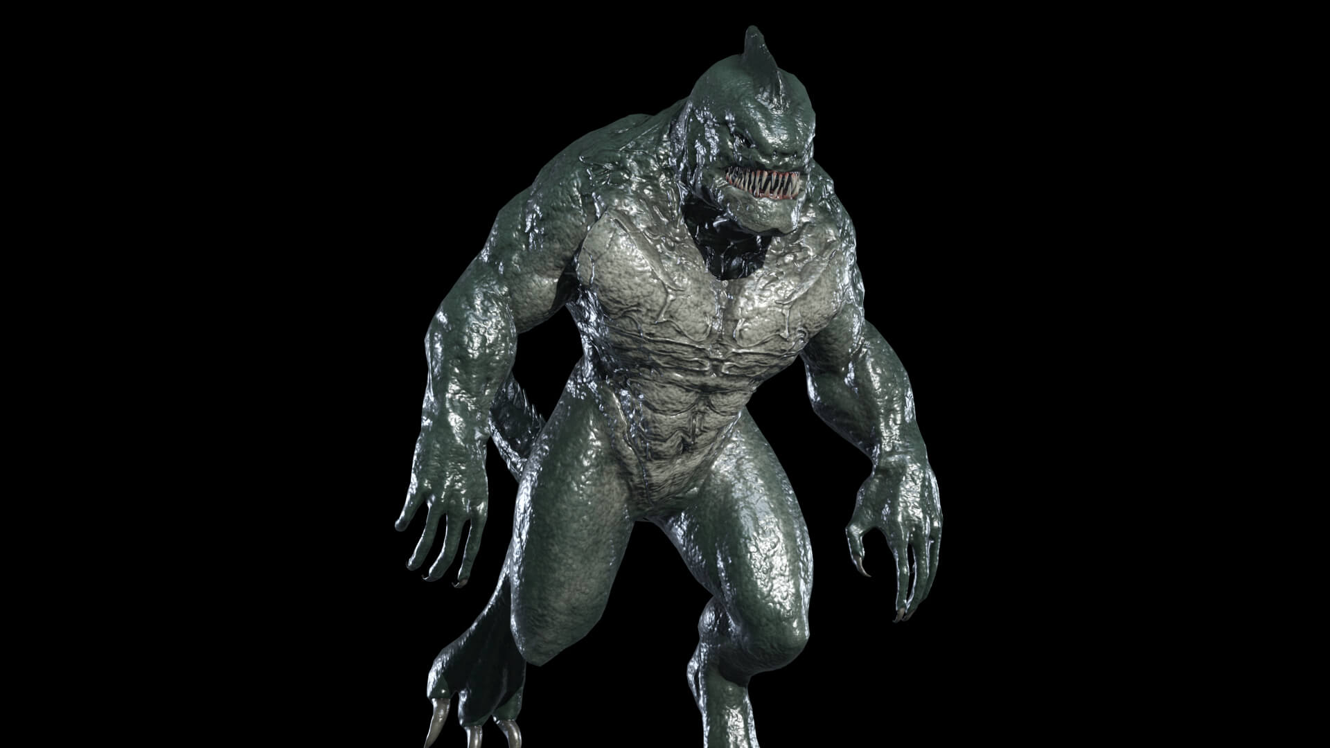 Fish Mutant 2 - 3D Model by Phazan