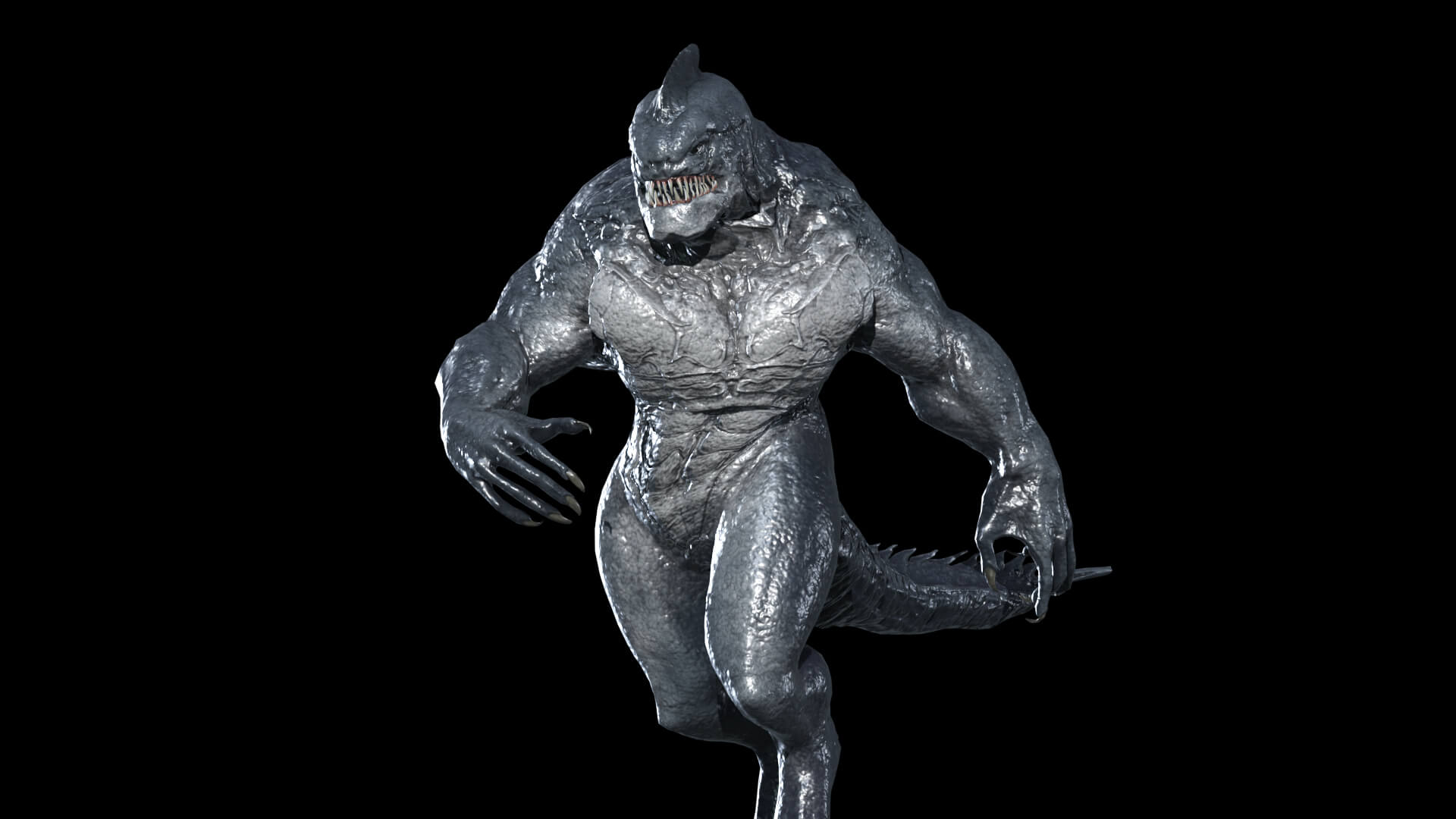 Fish Mutant 2 - 3D Model by Phazan