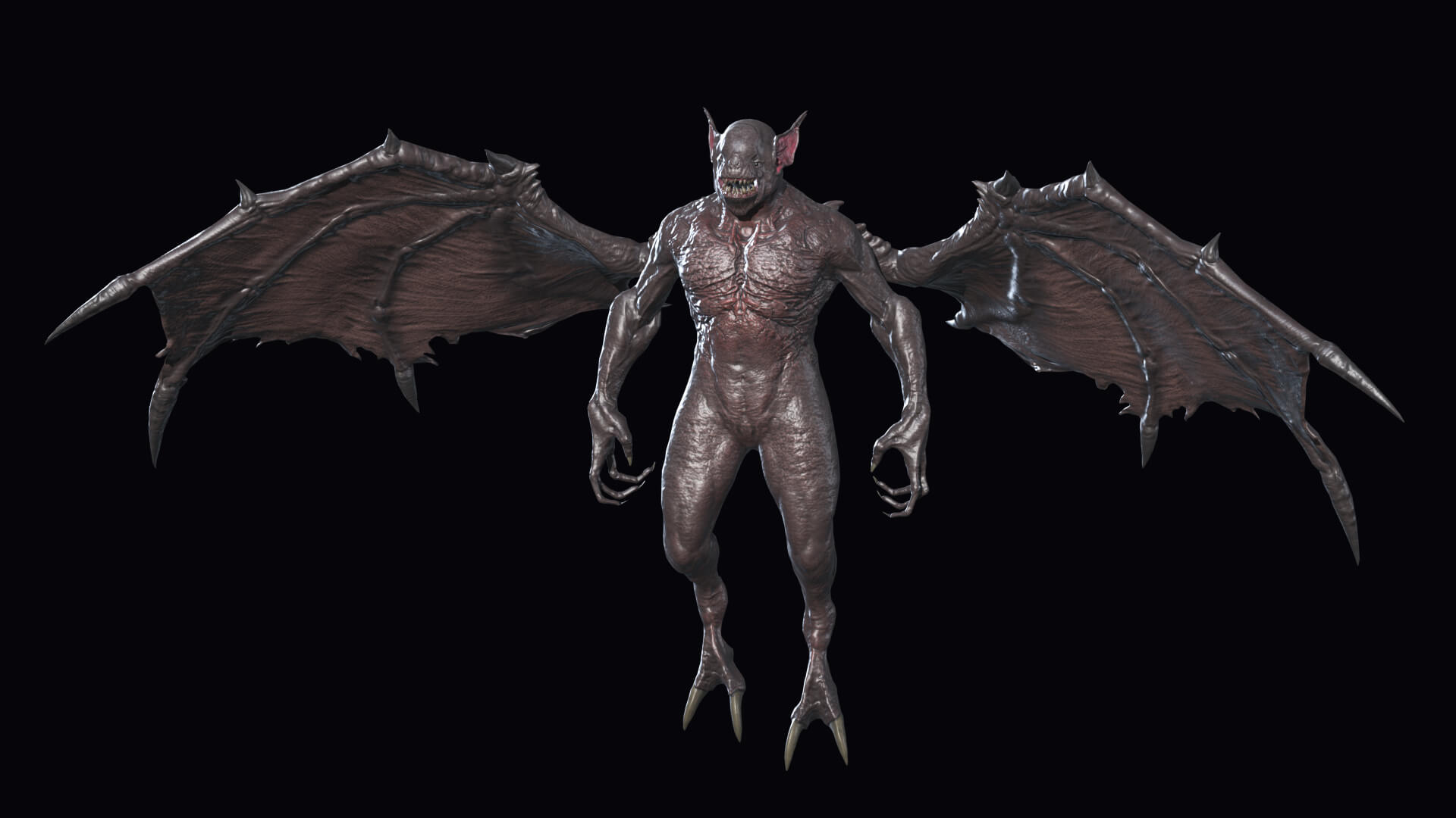 Fly Demon 3 Monster - 3D Model by Phazan