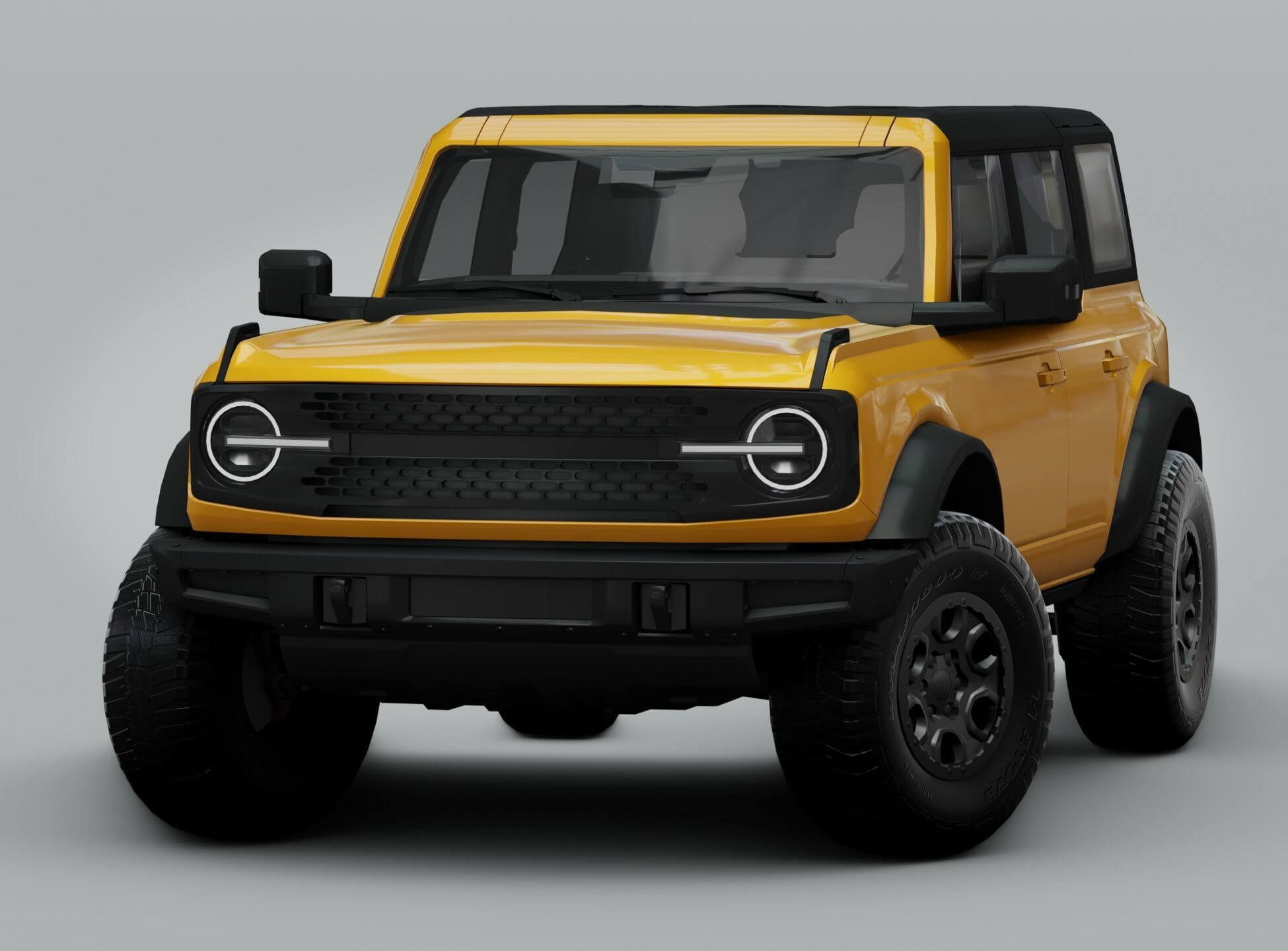 Ford Bronco 2023 - 3D Model by Phazan