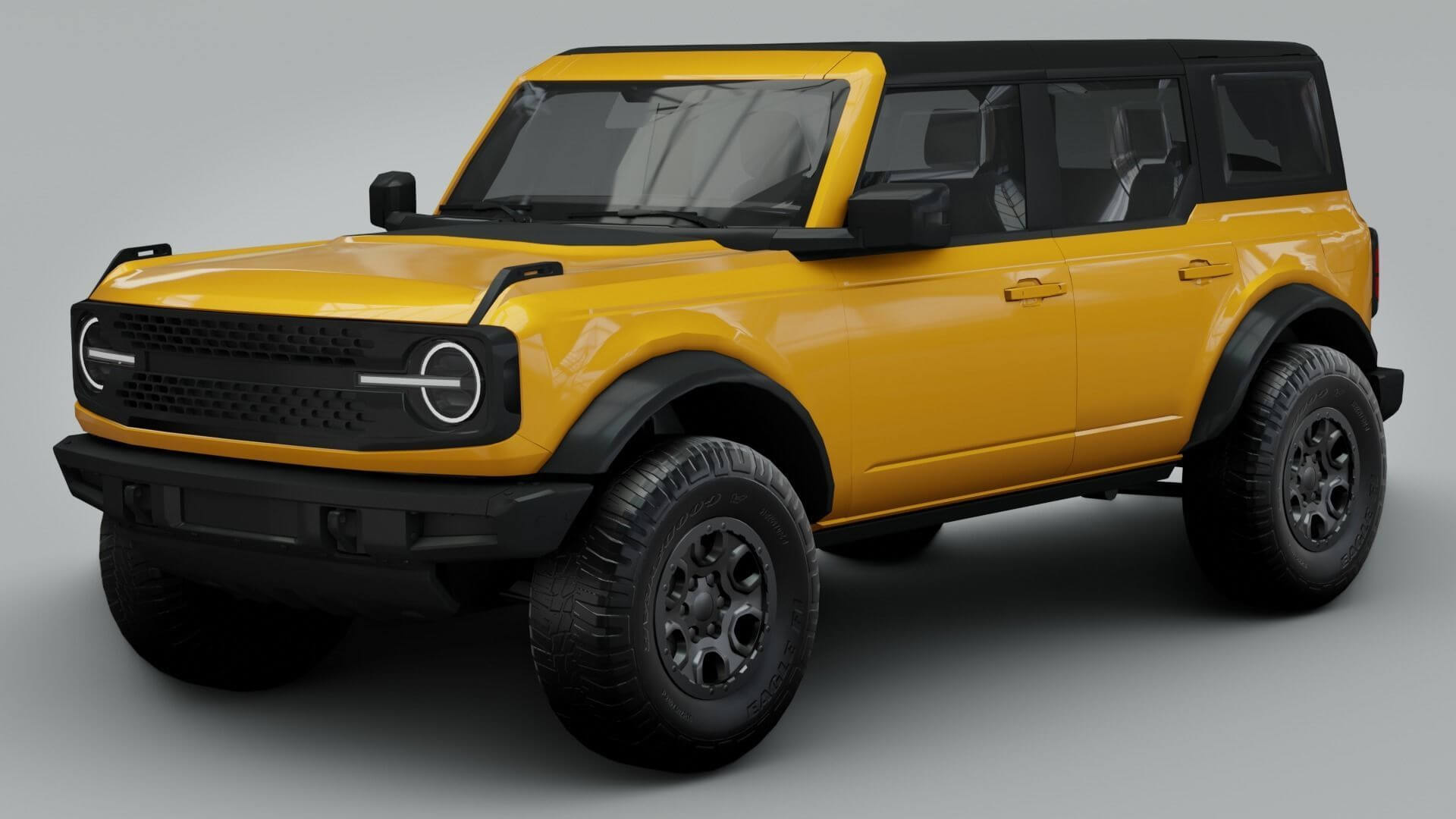 Ford Bronco 2023 - 3D Model by Phazan