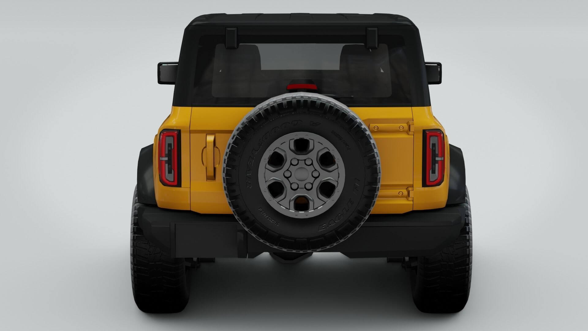 Ford Bronco 2023 - 3D Model by Phazan