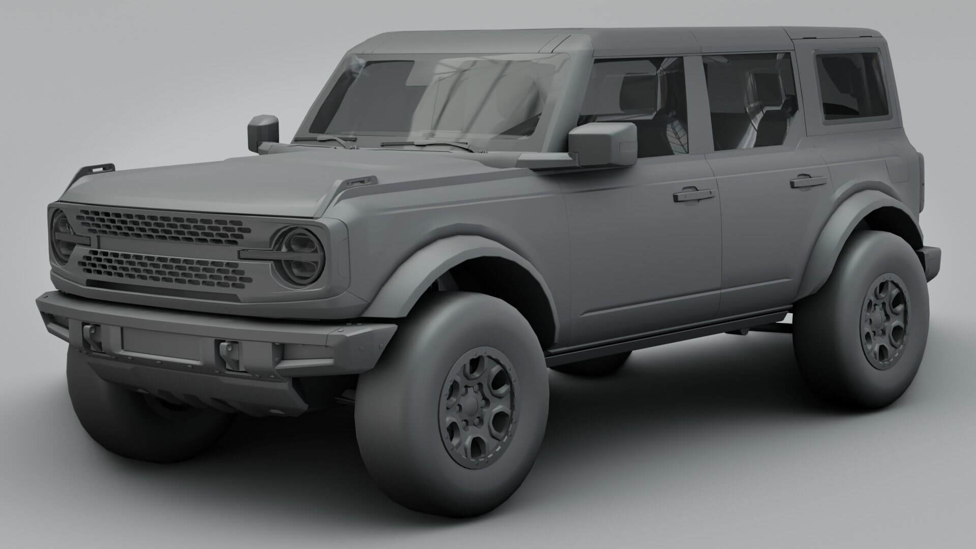 Ford Bronco 2023 - 3D Model by Phazan