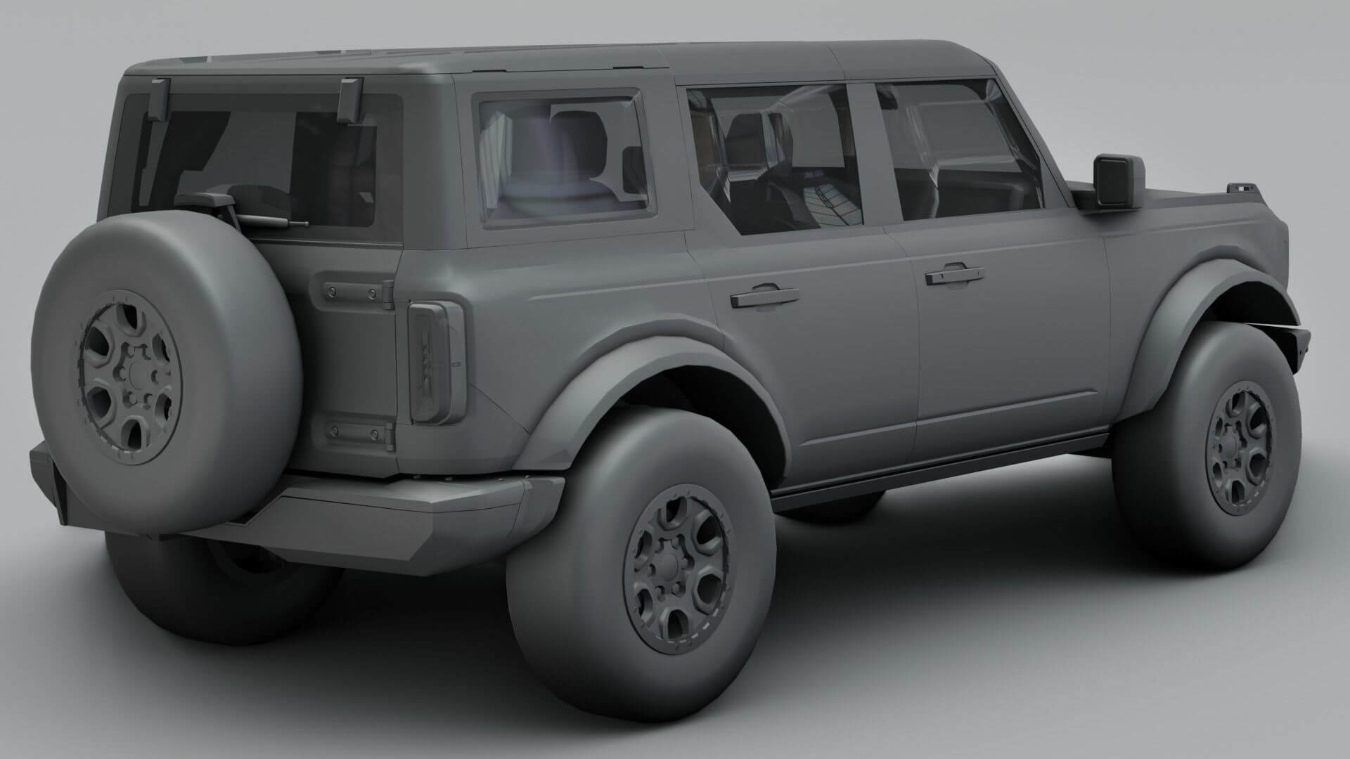 Ford Bronco 2023 - 3D Model by Phazan