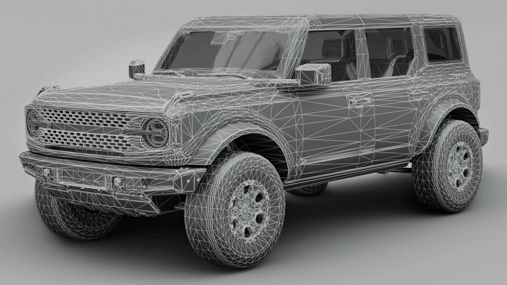 Ford Bronco 2023 - 3D Model by Phazan