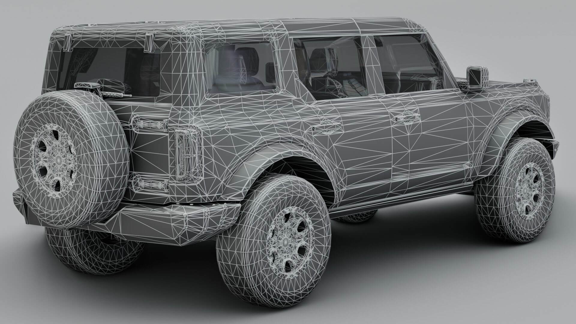 Ford Bronco 2023 - 3D Model by Phazan