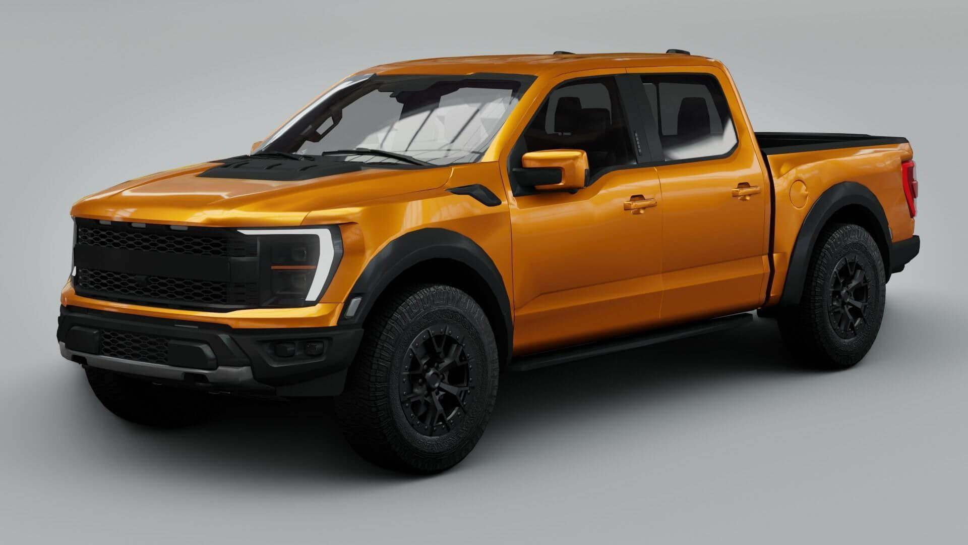 Ford F-150 Raptor 2023 3D Model by Phazan