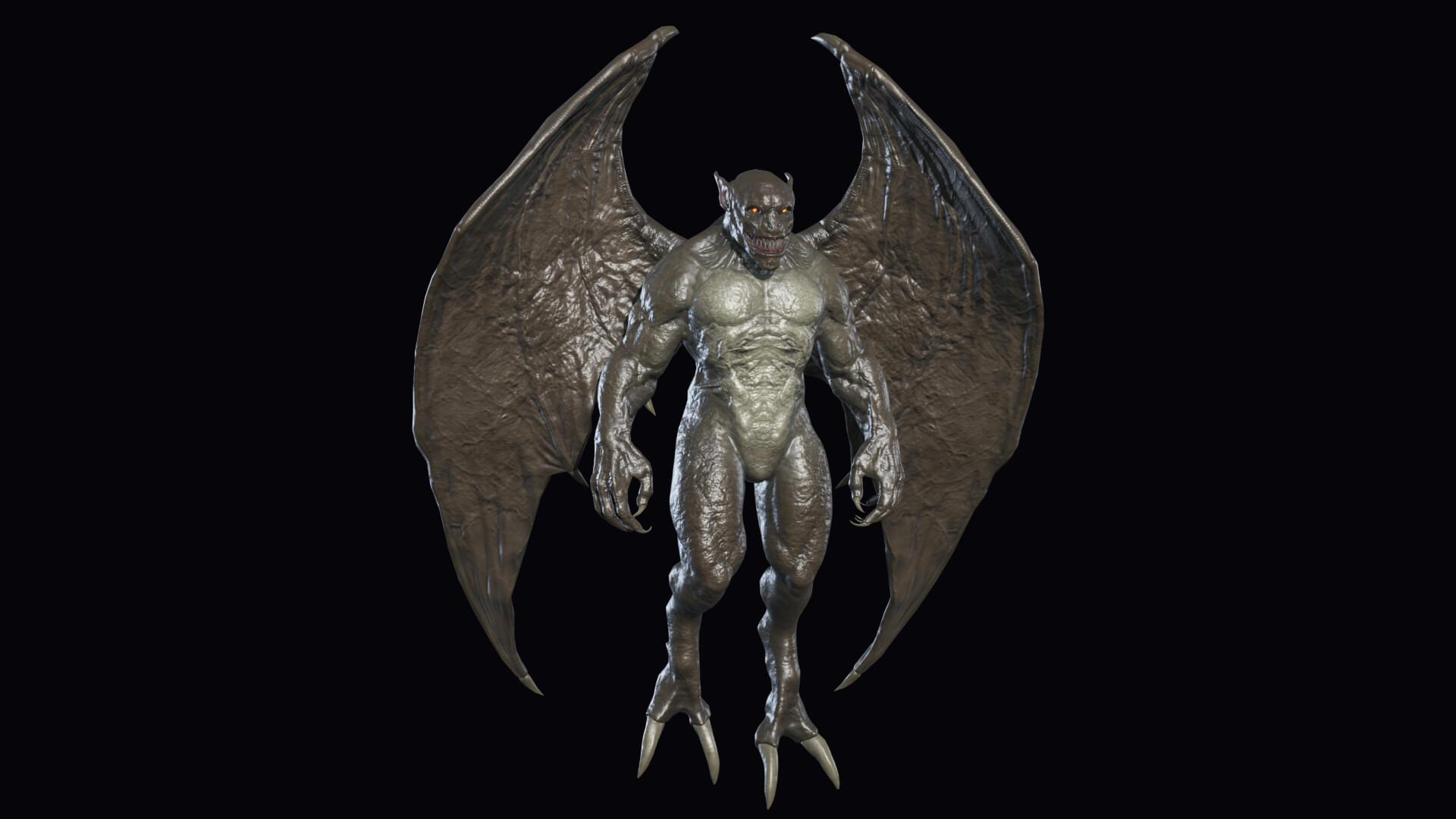 Gargoyle Monster - 3D Model by Phazan