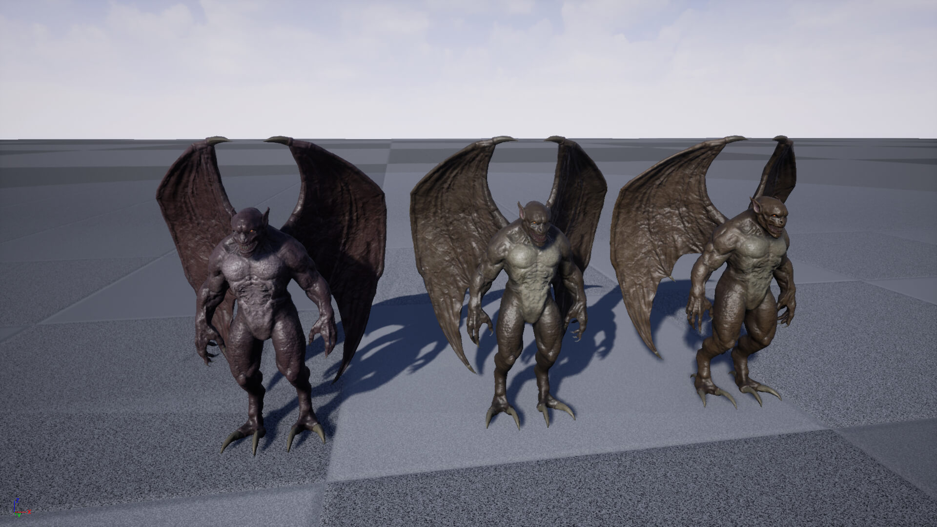 Gargoyle Monster - 3D Model by Phazan