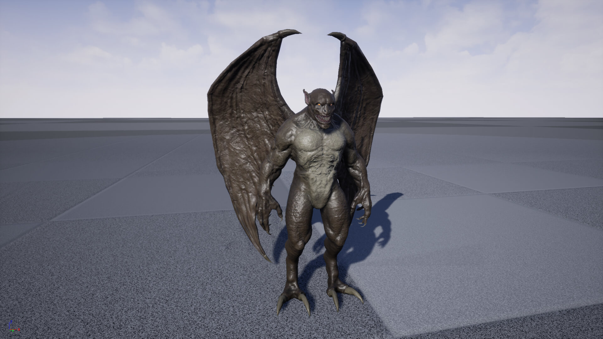 Gargoyle Monster - 3D Model by Phazan