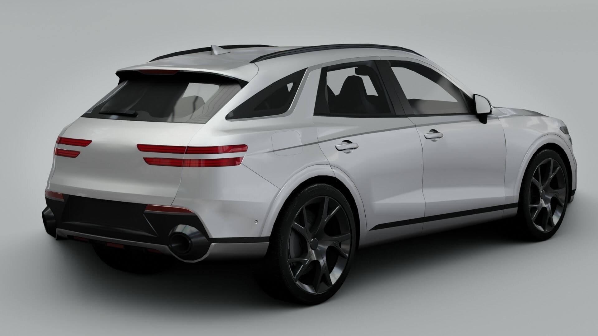 Genesis GV70 Sport 2023 - 3D Model by Phazan