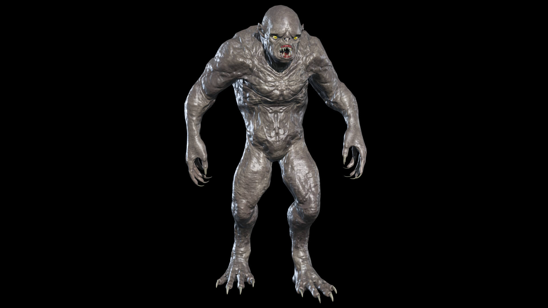 Hump Monster - 3D Model by Phazan