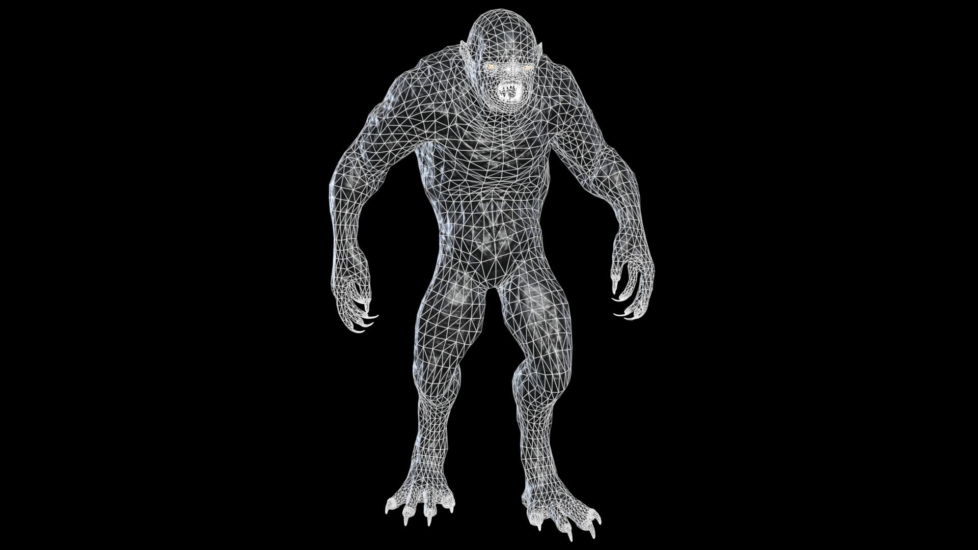 Hump Monster - 3D Model by Phazan