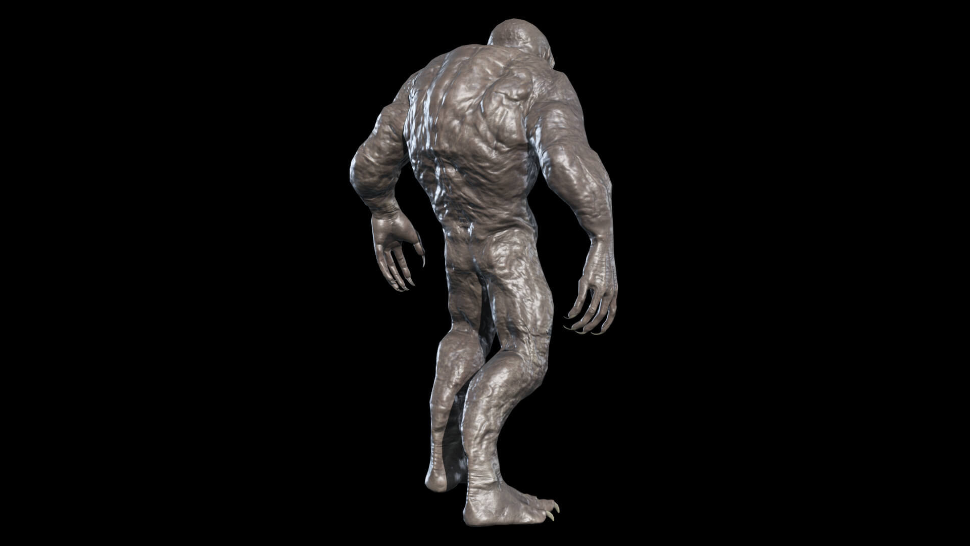 Hump Monster - 3D Model by Phazan